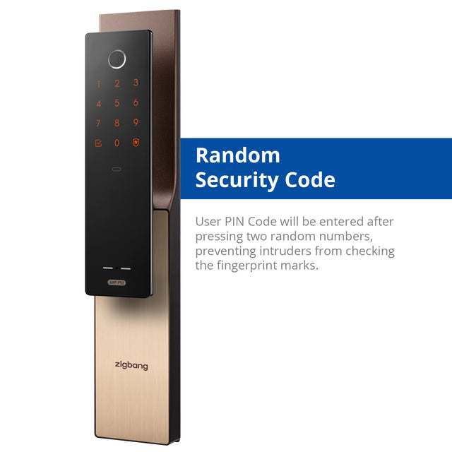 Zigbang ( Previously Samsung ) SHP‑P52 Smart Lock – Auto‑Lock Fingerpr